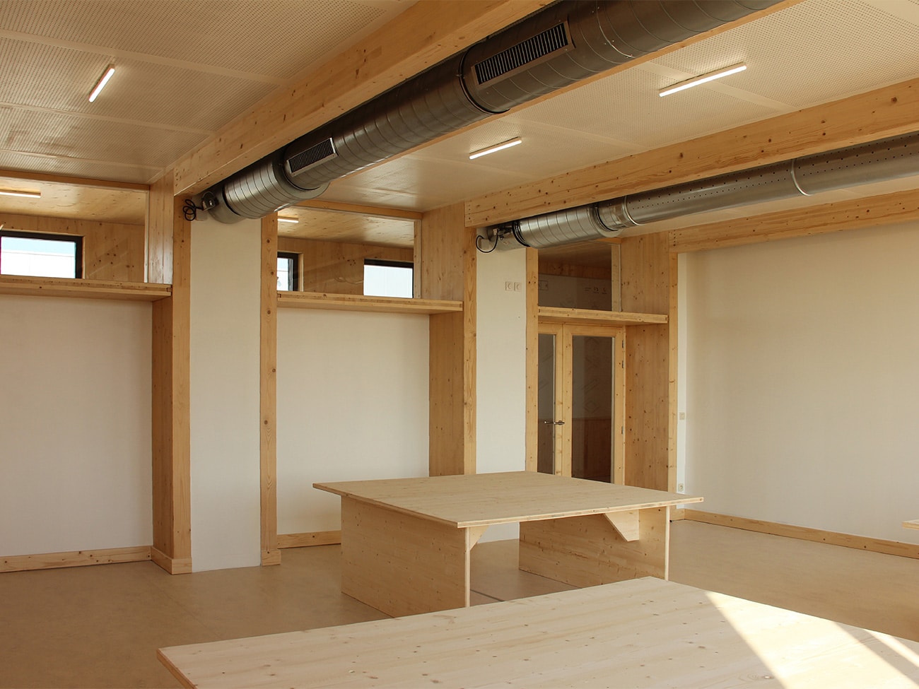 Un module en bois pour l’école de demain