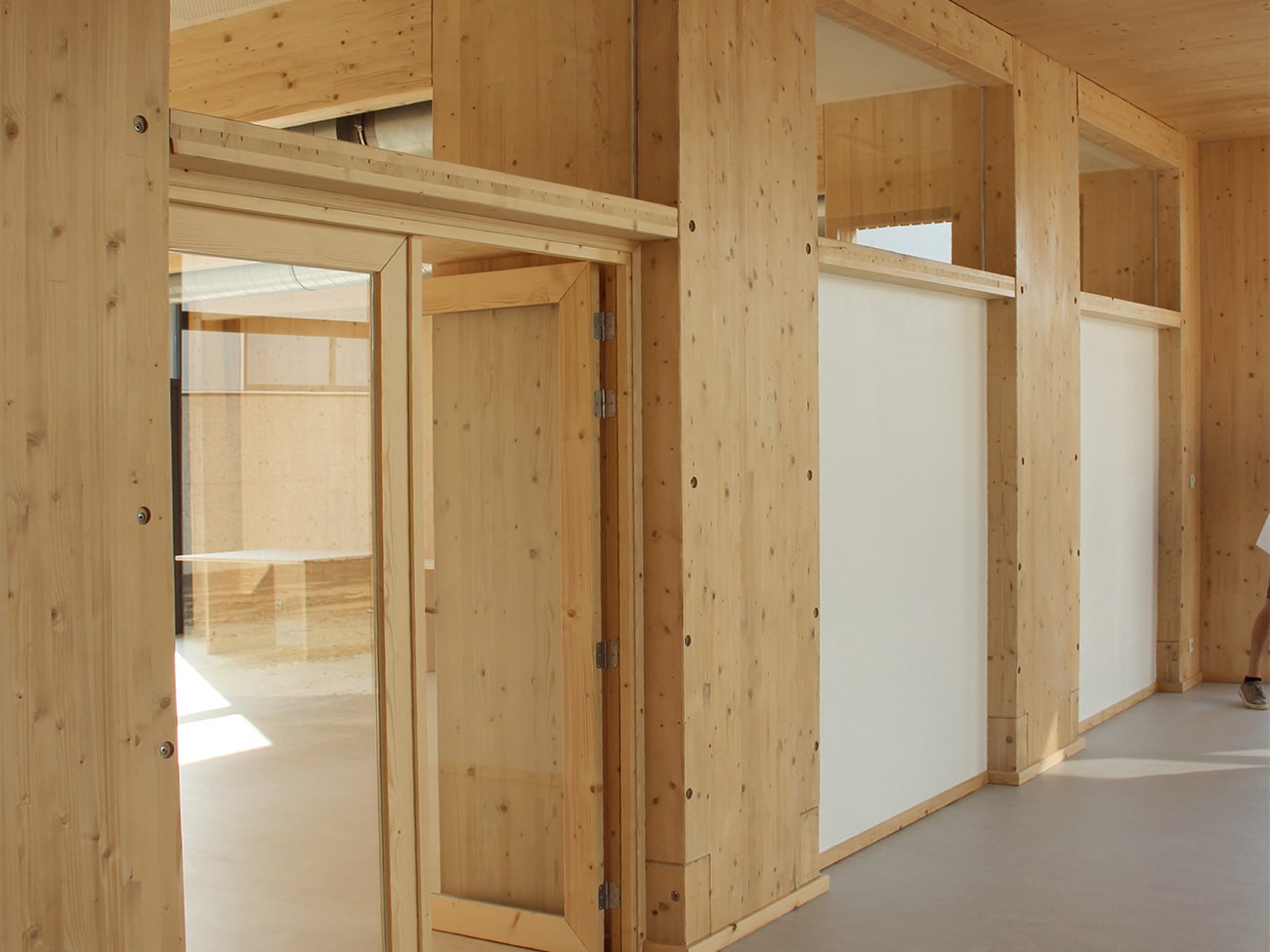 Un module en bois pour l’école de demain